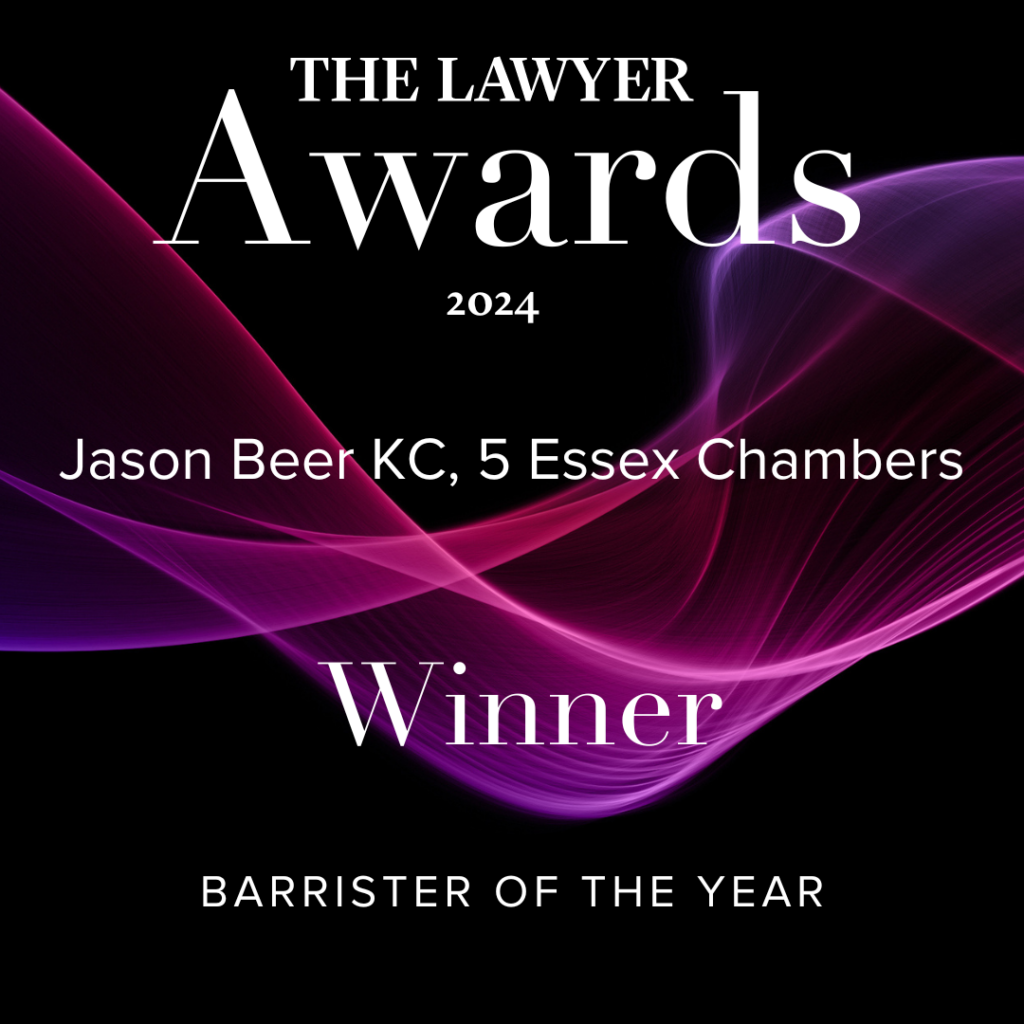 Jason Beer KC - Barrister - 5 Essex Chambers